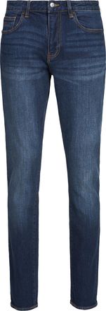 A|X Armani Exchange Jean slim d&eacute;lav&eacute; en coton