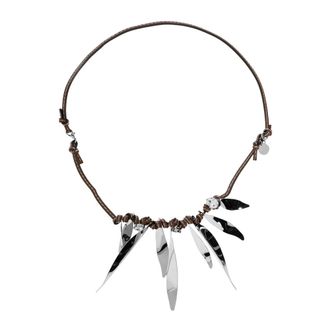 Marni Halskette mit schimmernden Kristallen - - Accessories - Damen - Braun - ONE SIZE