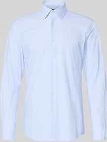 HUGO BOSS Slim Fit Businesshemd aus Super-Stretch-Jersey Modell P-HANK