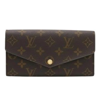 Louis Vuitton Portefeuille long (bi-pli) Pre-owned - Femme - Pre-owned - Brun - Taille: ONE Size