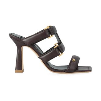 Elisabetta Franchi Femme, Chaussures, Brun, Taille: 36 EU Mules &agrave; talons