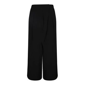 Issey Miyake Pantalon &agrave; Boucles - Femme - Pantalons - Noir - Taille: 40 FR