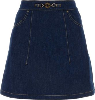 Patou Stylischer Denimrock f&uuml;r Frauen - - Skirts - Damen - Blau - S