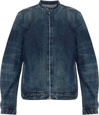 Diesel D-Glory-Fsj Veste en jean - Homme - Vestes - Bleu - Taille: 2XL