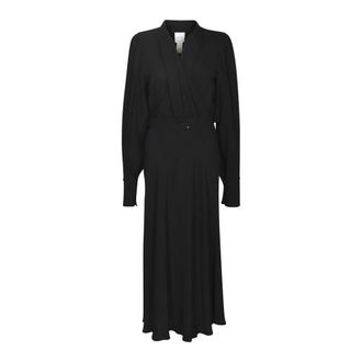 Patou Elegantes Schwarzes Kleid - - Dresses - Damen - Schwarzk - S