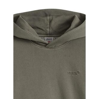 Levi's Sweat droit &agrave; capuche en coton m&eacute;lang&eacute;