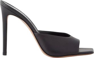 PARIS TEXAS Femme, Chaussures, Noir, Taille: 36 EU Px1150 Xlth3 Tongs &agrave; Talons Aiguilles en Cuir