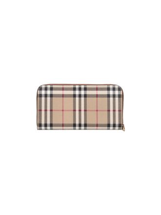 Burberry Zip Wallet Check