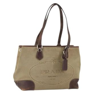 Prada Damen, Pre-Owned, Beige, ONE SIZEGr&ouml;&szlig;e