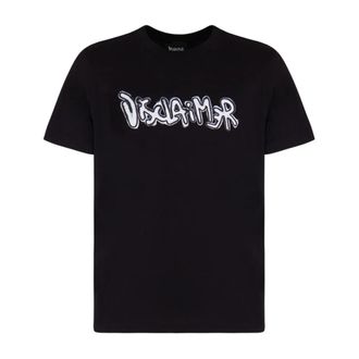 Disclaimer Urban Jersey Shirt Schwarz - - Tops - Herren - Schwarzk - 2XL