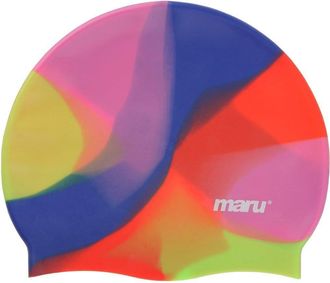Maru Badekappe aus Silikon - Mehrfarbig - Pink/Blau