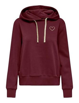 Only Onlnoli L/S Heart Hood SWT Noos