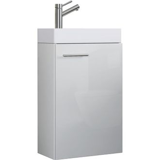 ebuy24 2-tlg Waschplatz Waschtisch schmal Slito
