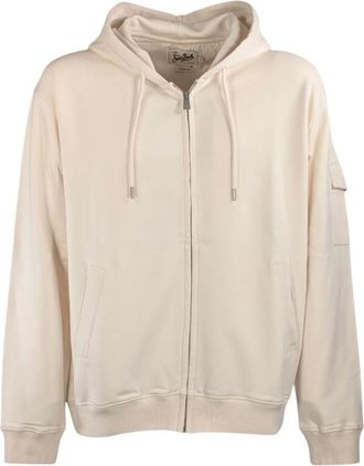 MC2 Saint Barth Homme, Sweatshirts et sweats &agrave; capuche, Blanc, Taille: XL Beckett Sweat &agrave; capuche