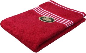 Gözze Duschtuch, 100% Baumwolle, 70 x 140 cm, Rio, Vollfarbig Rot, 140-33-5