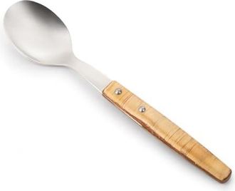 Arcos Esslöffel Edelstahl 18/10 - Holzgriff - Perfekt für täglichen Gebrauch - 200 mm - Tischmesser Serie