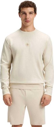 HUGO BOSS CN Future Sweatshirt f&uuml;r Herren, Baumwollmischung (Wei&szlig;)