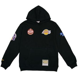 Mitchell & Ness NBA Black Out Sweat &agrave; capuche vintage Los Angeles Lakers Noir, Noir, L