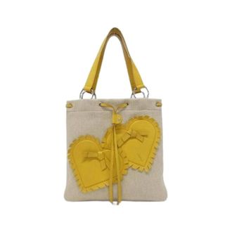 Saint Laurent Damen, Pre-Owned, Beige, ONE SIZEGr&ouml;&szlig;e