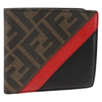 Fendi Pre-owned Vintage Zucca Canvas Geldb&ouml;rse - - Pre-owned - Damen - Braun - ONE SIZE