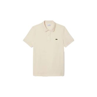 Lacoste Beige Slim Fit Leichtes Poloshirt - - Tops - Herren - Beige - S
