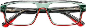 Etnia Barcelona lunettes de vue Arata à monture carrée - Vert