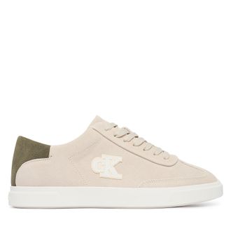 Calvin Klein Sneakers Calvin Klein Low Pro Cups Wt Suede Mg HW0HW03144 Beige