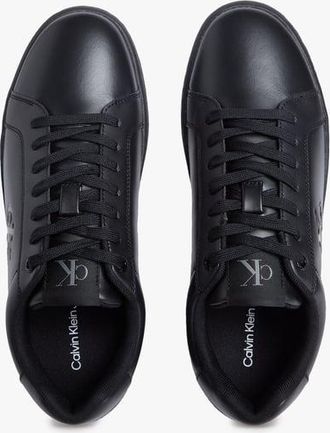 Calvin Klein Baskets en cuir lisse