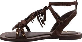 Marc Ellis Femme, Chaussures, Brun, Taille: 40 EU Sandales Plates