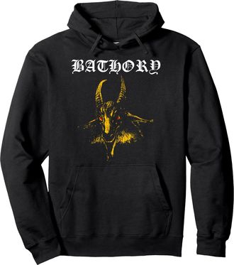 Bathory Yellow Goat - Official Merchandise Pullover Hoodie
