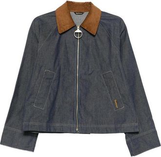 Barbour Veste En Jean - Bleu
