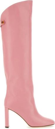 Maisons Skorpios Femme, Chaussures, Rose, Taille: 40 EU Bottes Hautes en Cuir