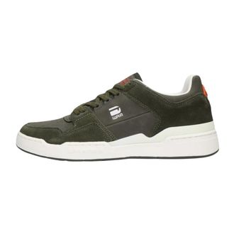 G-Star Homme, Chaussures, Vert, Taille: 41 EU Baskets Basses R&eacute;tro Vertes Attac Pop
