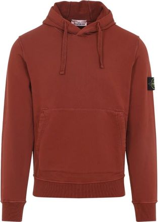 Stone Island Homme, Sweatshirts et sweats &agrave; capuche, Rouge, Taille: S Sweat &agrave; capuche Sweater