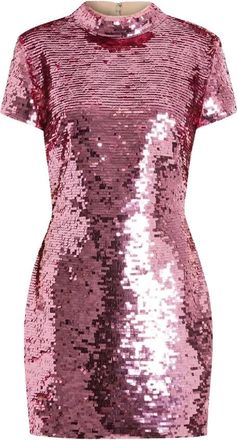 16Arlington Femme, Robes, Rose, Taille: 40 FR Iona Sequin Mini Dress