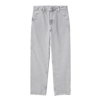 Carhartt Work in Progress Vintage Sommerhose mit lockerer Passform - - Jeans - Herren - Grau - W32