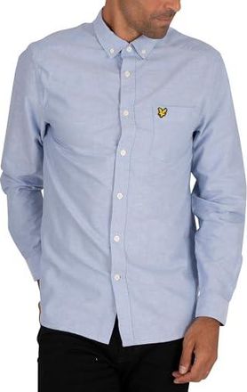 Lyle & Scott Homme Chemise Oxford À Poche Poitrine, Riviera, L