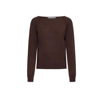 Silvian Heach Karim Rundhals-Pullover - - Knitwear - Damen - Braun - M