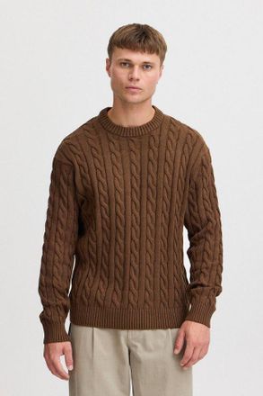 Solid Strickpullover SDMalcolm Sch&ouml;ner Strickpullover mit Zopfmuster