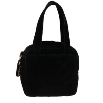 Chanel Pre-owned Wildleder handtaschen - - Pre-owned - Damen - Schwarzk - ONE SIZE