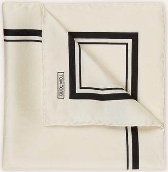 Tom Ford Seidentuch weiss