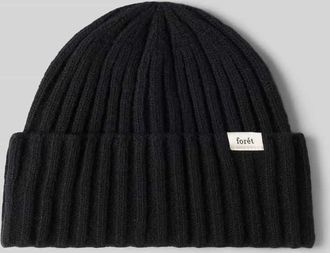 For&eacute;t M&uuml;tze aus Lammwolle mit Label-Patch