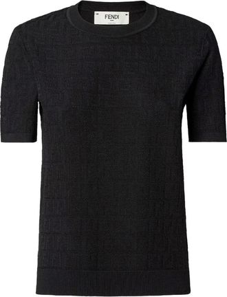 Fendi Damen, Strickwaren, Schwarzk, 2XSGr&ouml;&szlig;e