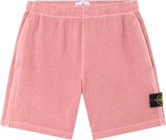 Stone Island Homme, Shorts, Rose, Taille: M Shorts d&eacute;contract&eacute;s