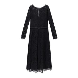 La Petite Robe Di Chiara Boni Schwarzes Bootshalskleid Made in Italy - - Dresses - Damen - Schwarzk - M