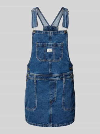Guess Jeanskleid mit Brusttasche und Label-Detail