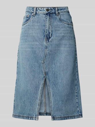 Gestuz Knielanger Jeansrock im 5-Pocket-Design Modell layza