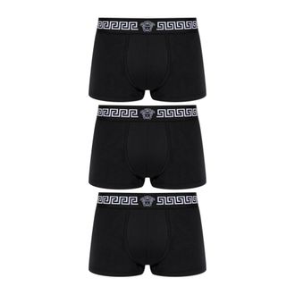 Versace Homme, Sous-v&ecirc;tements, Noir, Taille: 3XL Boxer Briefs Three-Pack