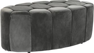 DKD Home Decor Dkd Home Decor - mdf Polyester Schuhkissen 125x53x46.5 Grau mdf Polyester Farbe Multikolon Materialfamilie Schuhkissen und Fu&szlig;st&uuml;tzen Details