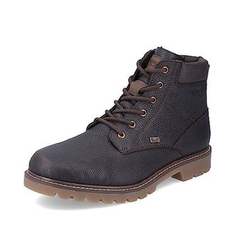 Rieker Homme Bottines 38842, Monsieur Bottines à Lacets,Hydrofuge,riekerTEX,Botte dhiver,Demi-Bottes,Botte à Lacets,Marron (Braun / 25),45 EU / 10.5 UK